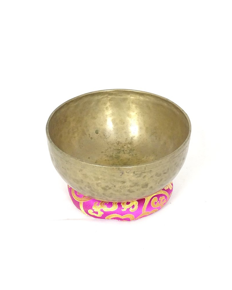 Bol chantant tibétain antique Jambati 22cm 114 hertz
